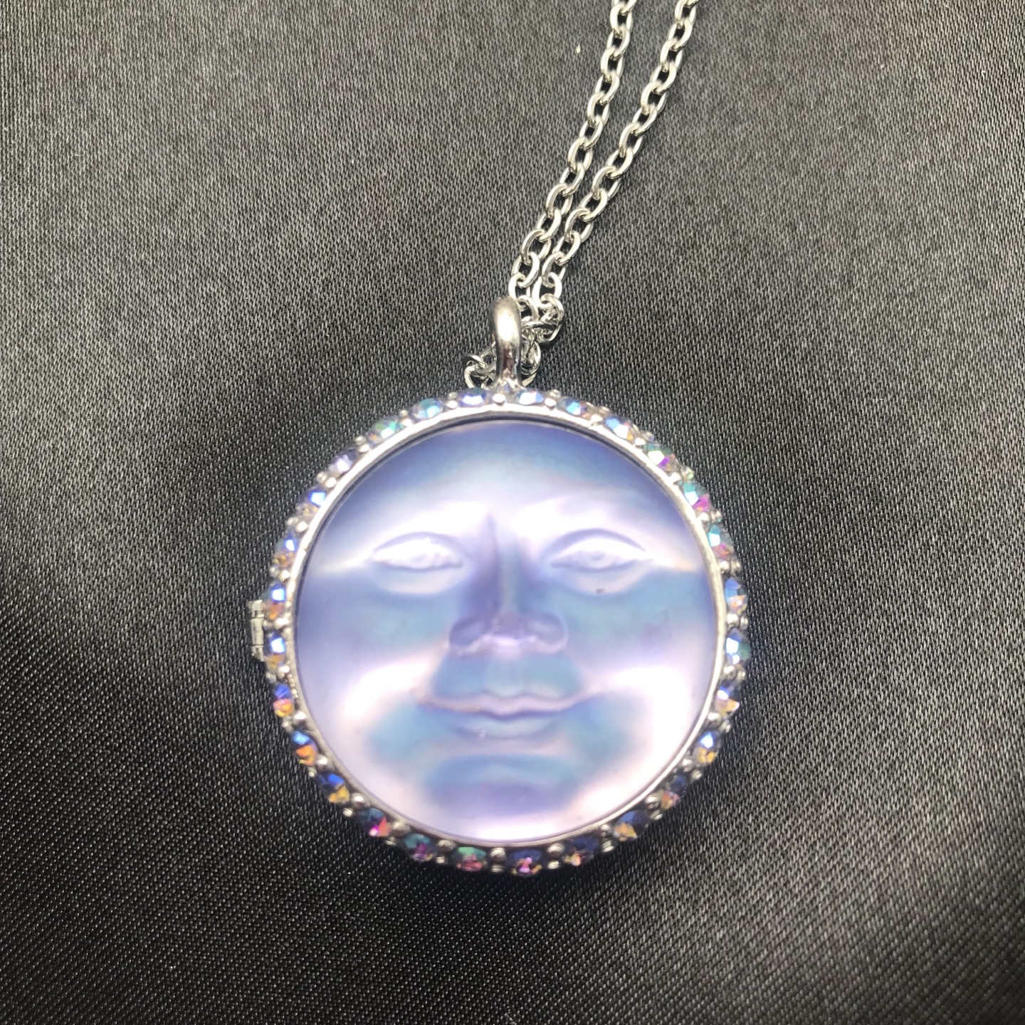 Kirks Folly Moon Face Locket