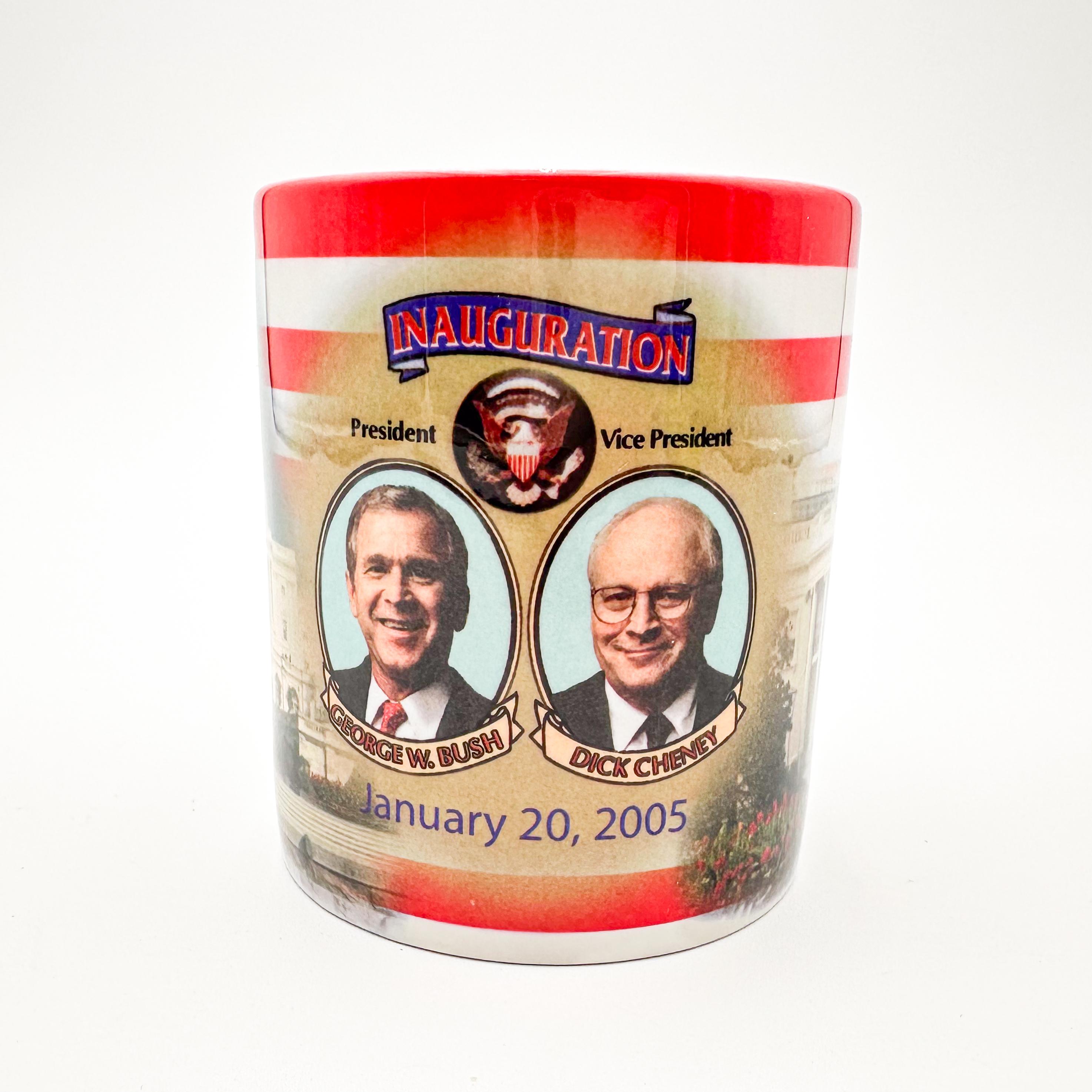 Bush Cheney 2005 Inauguration Mug Ceramic