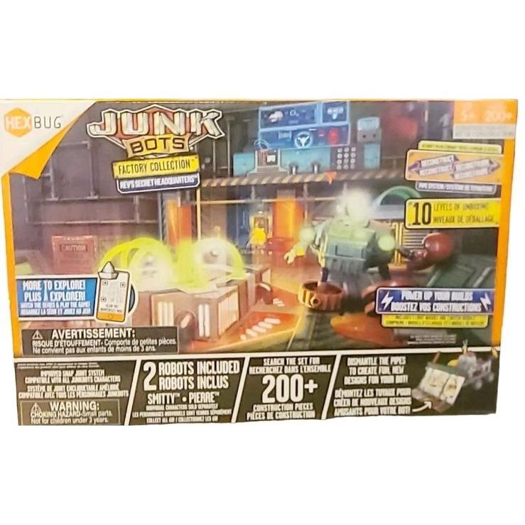Hexbug Junk Bots Factory Collection Rev's Secret Headquarters. New