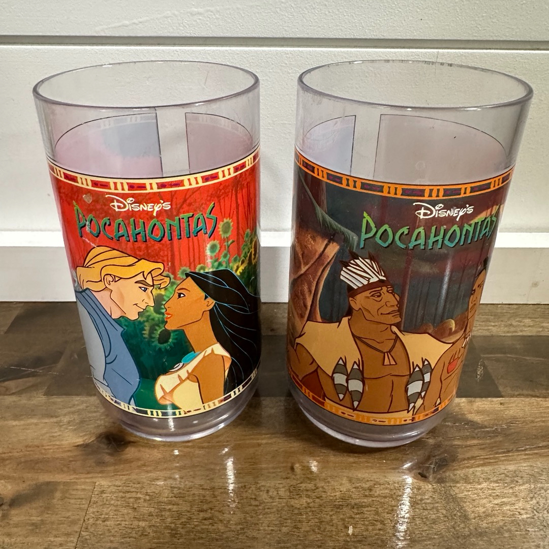 Pocahontas Burger King Cups