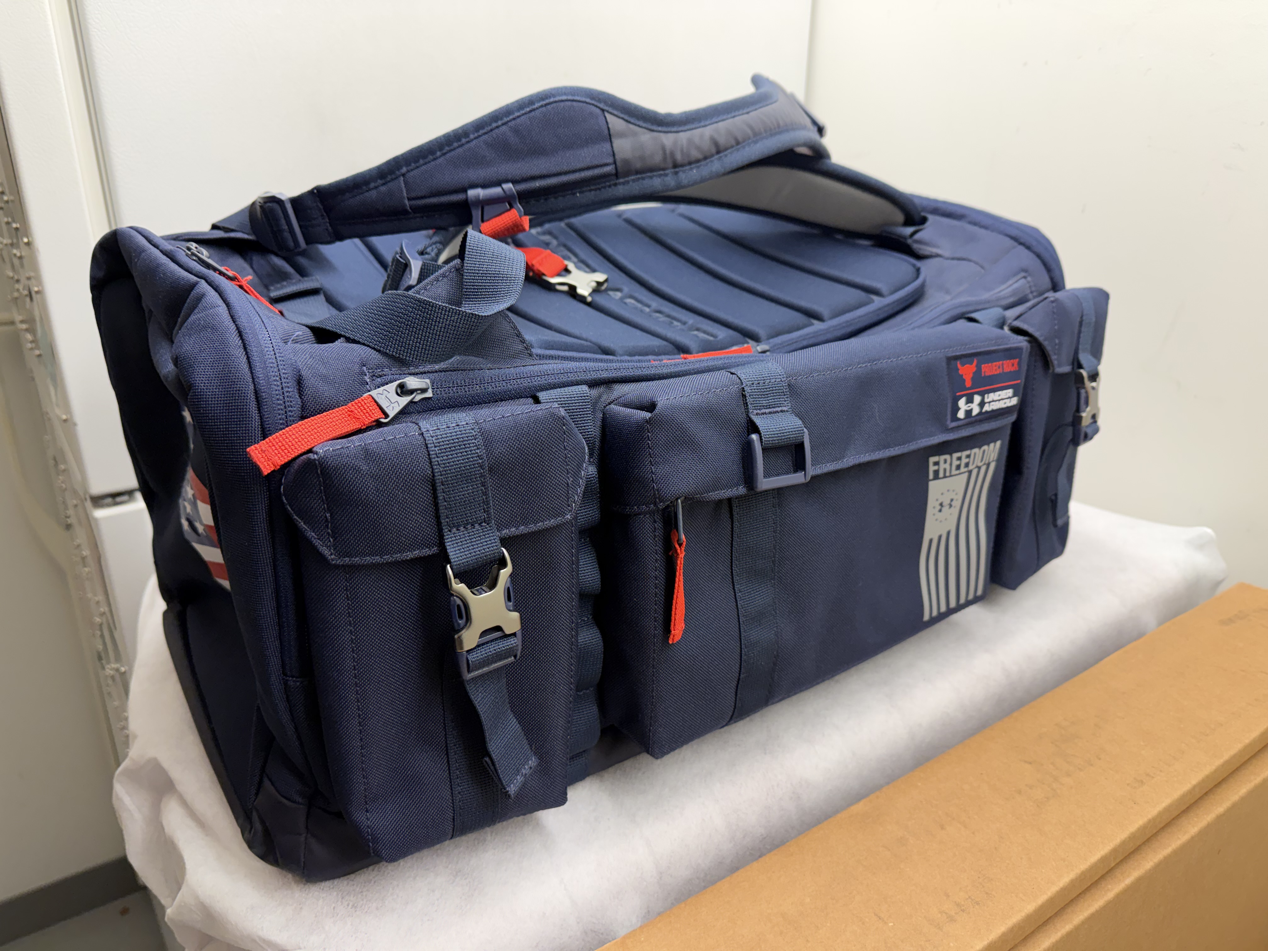 Under Armour Project Rock Duffel Backpack