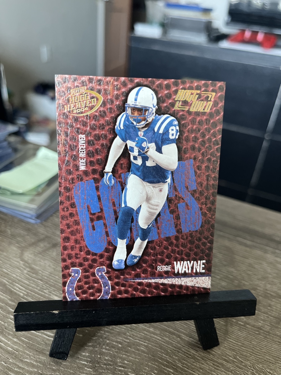 Reggie Wayne 2004 Playoff Hogg Heaven Hogg Wild /250 Colts