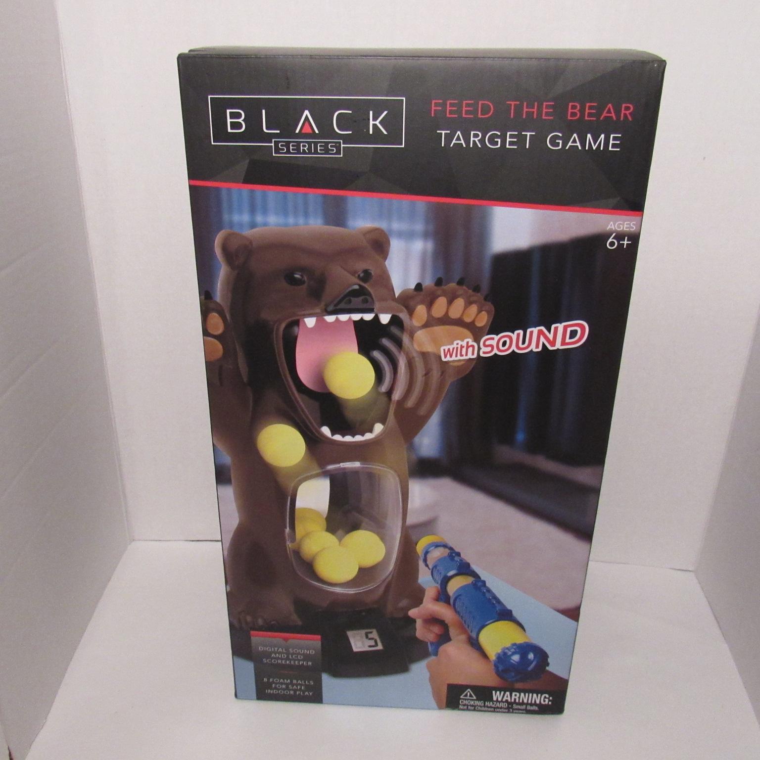 Black Series, Feed The Bear Target Game, Safe Indoor Play, RN: 1014207, New