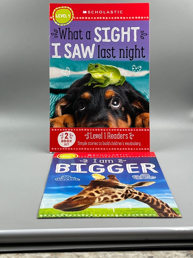 Set of 2 Books Scholastic Readers Level 1