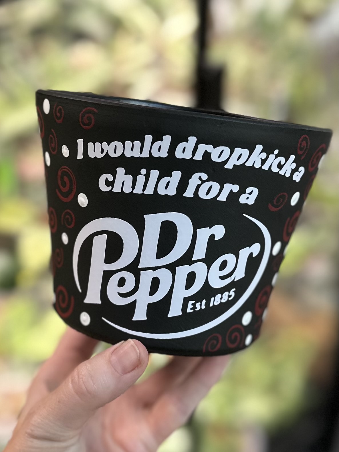Dr pep dropkick with glitter