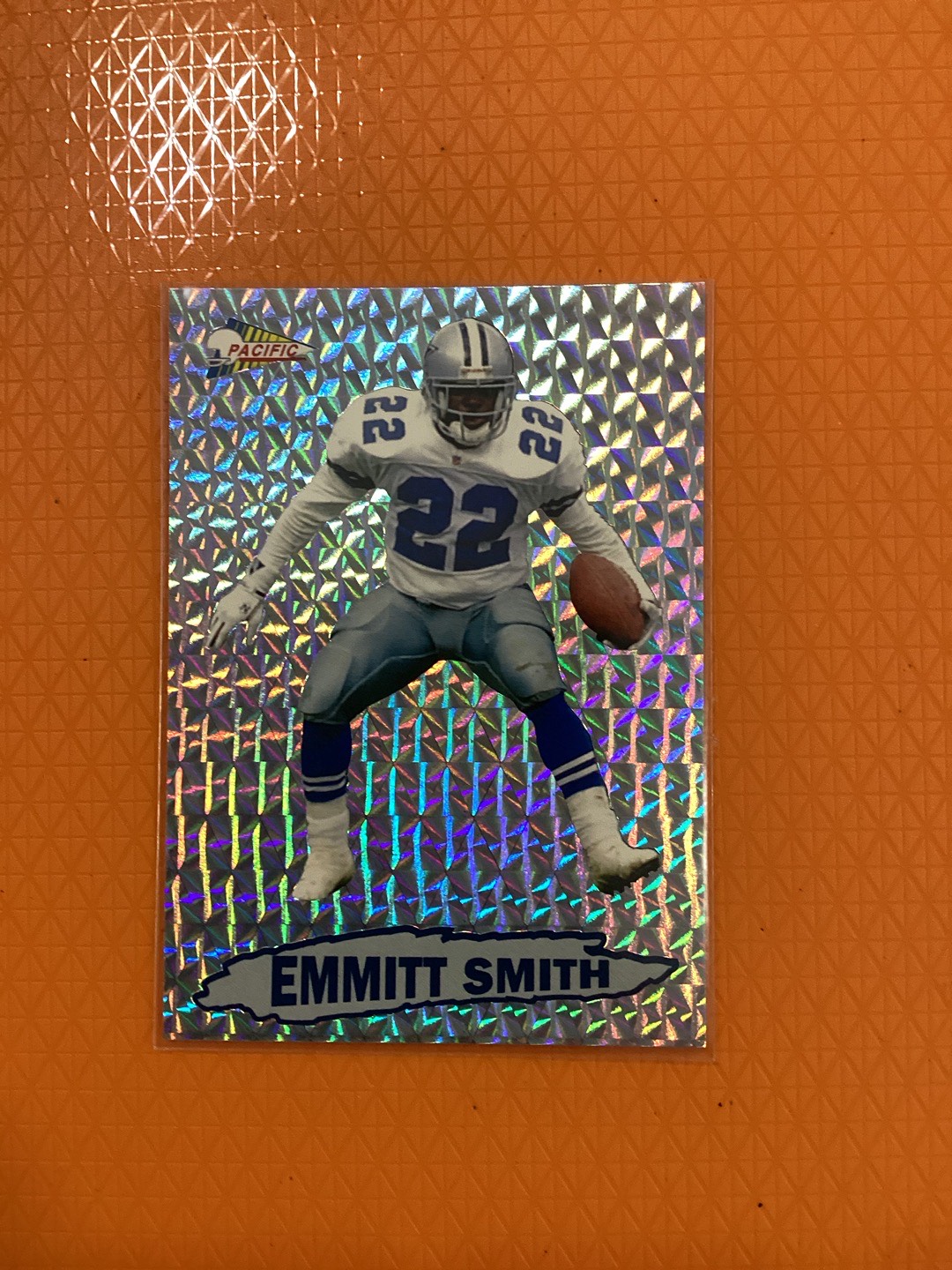 Emmitt Smith 1992 Pacific Prizm Limited Edition SP HOF Dallas Cowboys ...