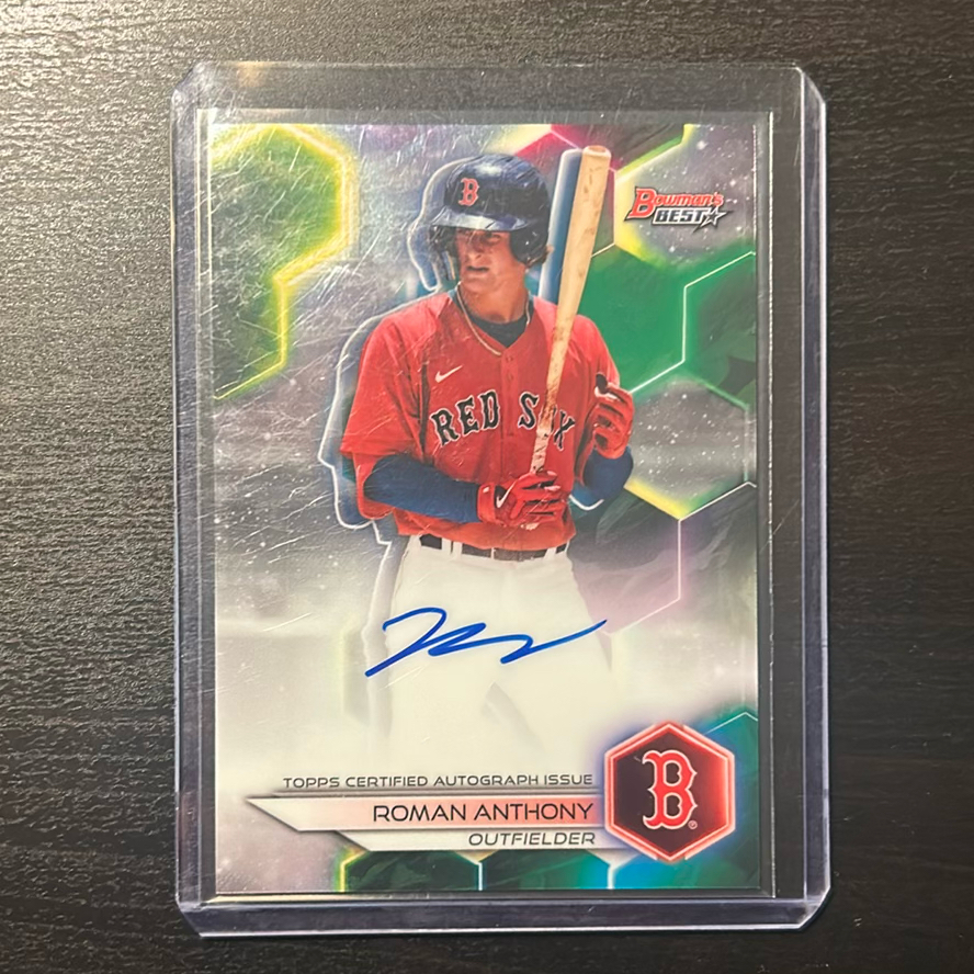 Roman Anthony 2023 Bowman’s Best Rookie Auto
