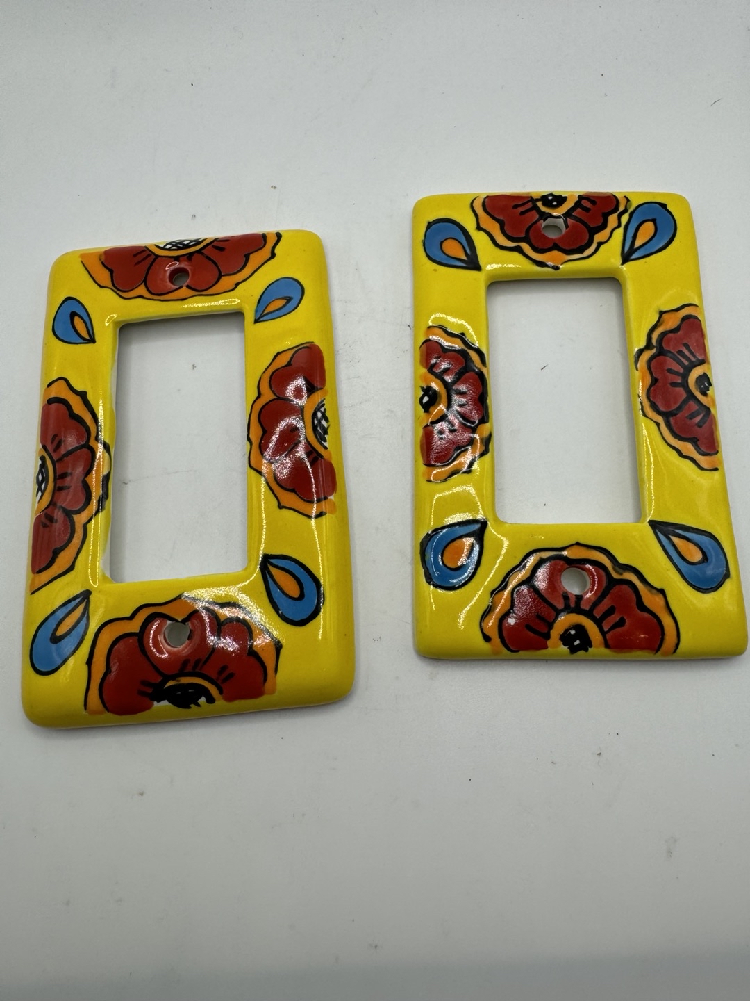 #2 - Talavera Light Socket Plates