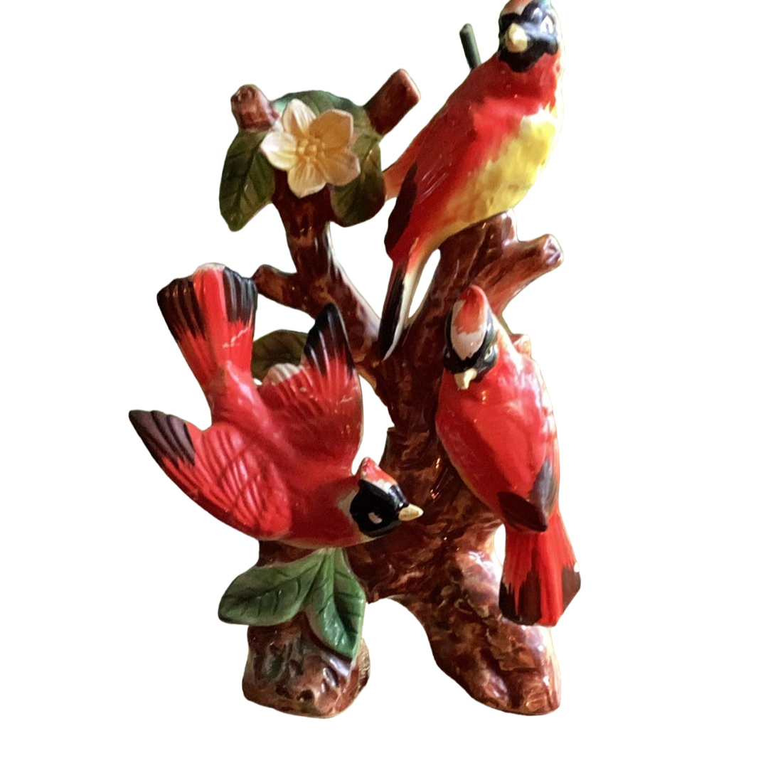 Three Cardinals In A Tree - As Is