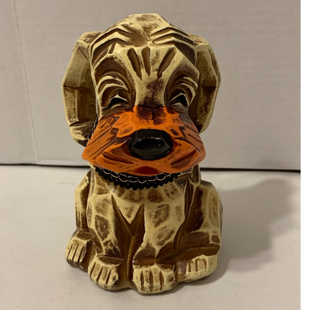 Napcoware M-6915 Ceramic Hound Dog Bank - 6”