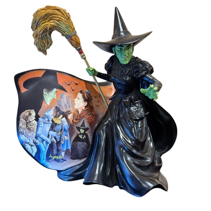 BRADFORD EXCHANGE Wizard of Oz WICKED WITCH Figurine "Green With Envy ...