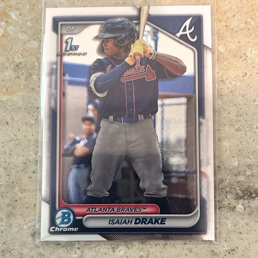 2024 Bowman 1st Chrome Isaiah Drake BCP-21