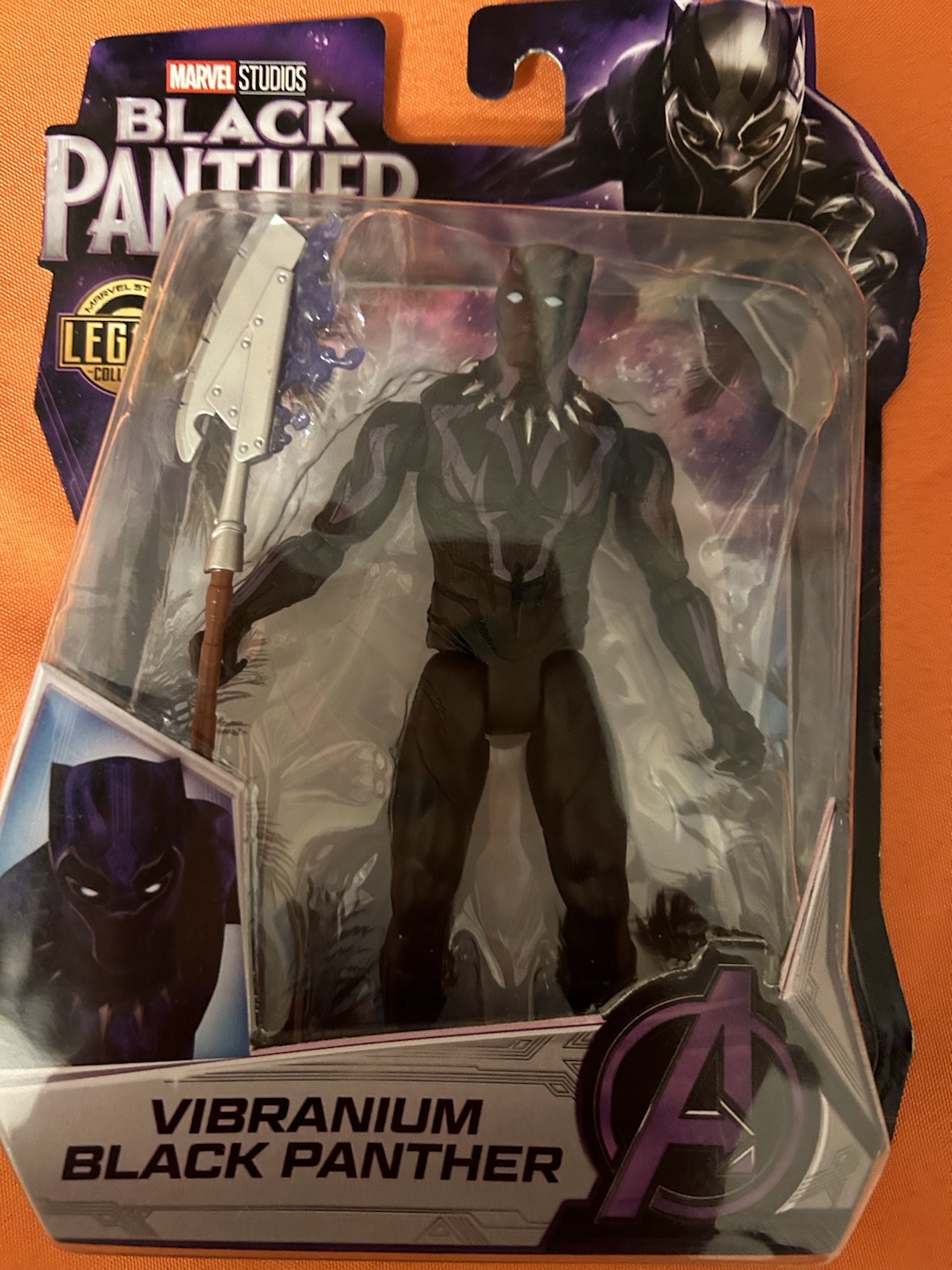 Marvel Studios Legacy Collection 6" Vibranium Black Panther Action ...