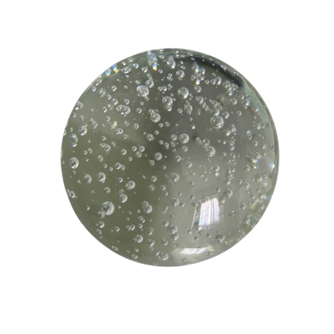 Crystal Ball Paperweight - VINTAGE