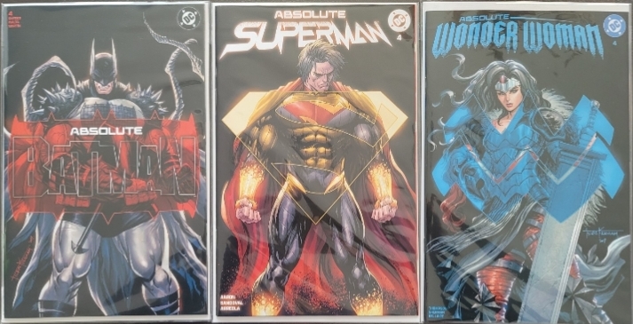 DC Comics Absolute Batman Superman Wonder Woman Tyler Kirkham Megacon ...