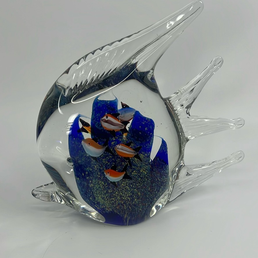 Large Aquarium Fish Paperweight 6.5”