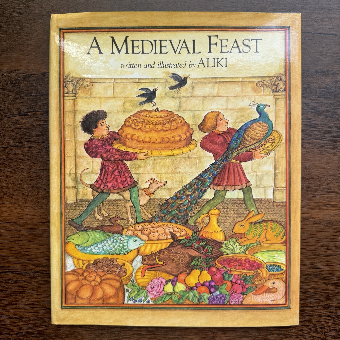 Vintage 1983 “A Medieval Feast” by Aliki Illustrated Children’s Book