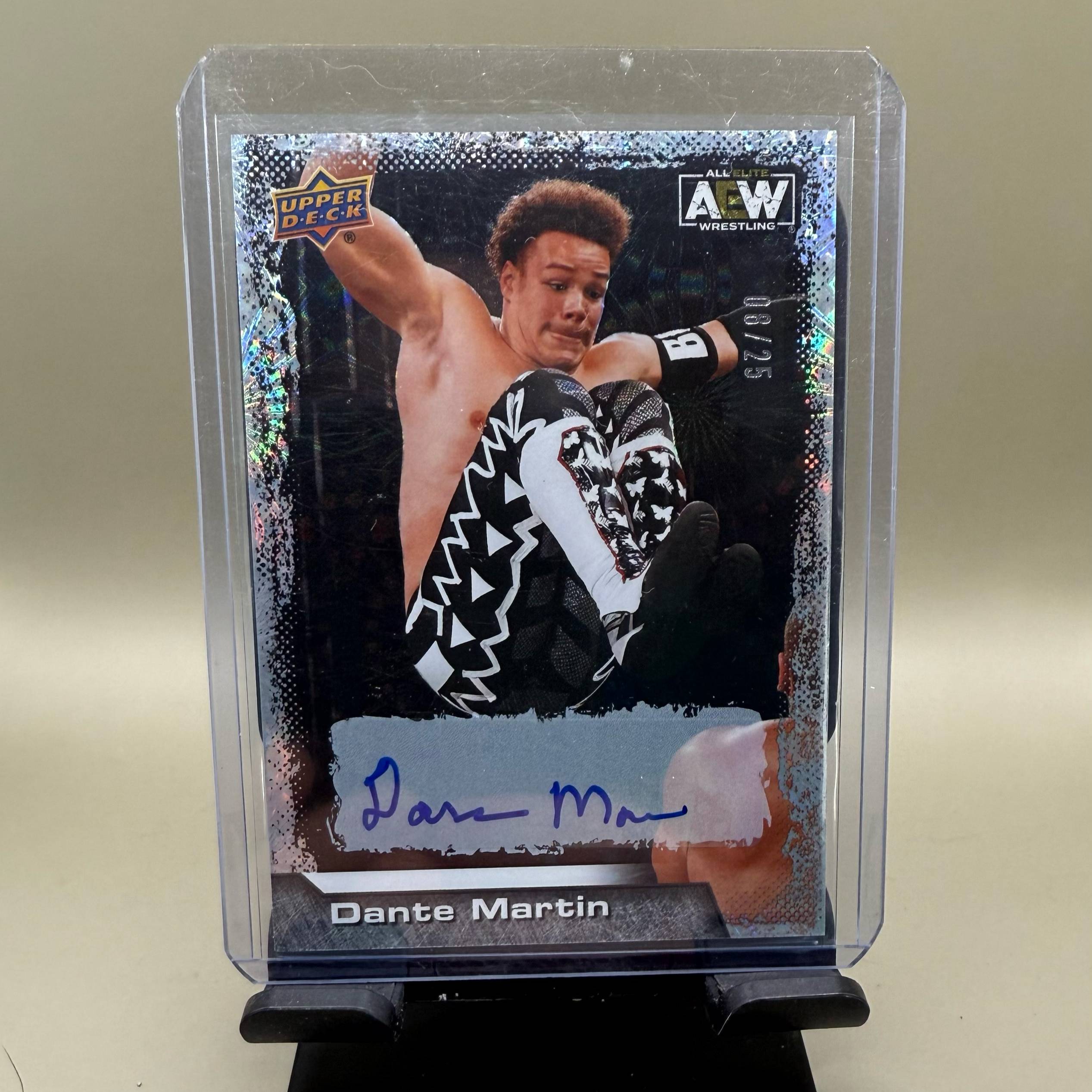 Dante Martin - 2022 AEW Upper Deck - Auto /25