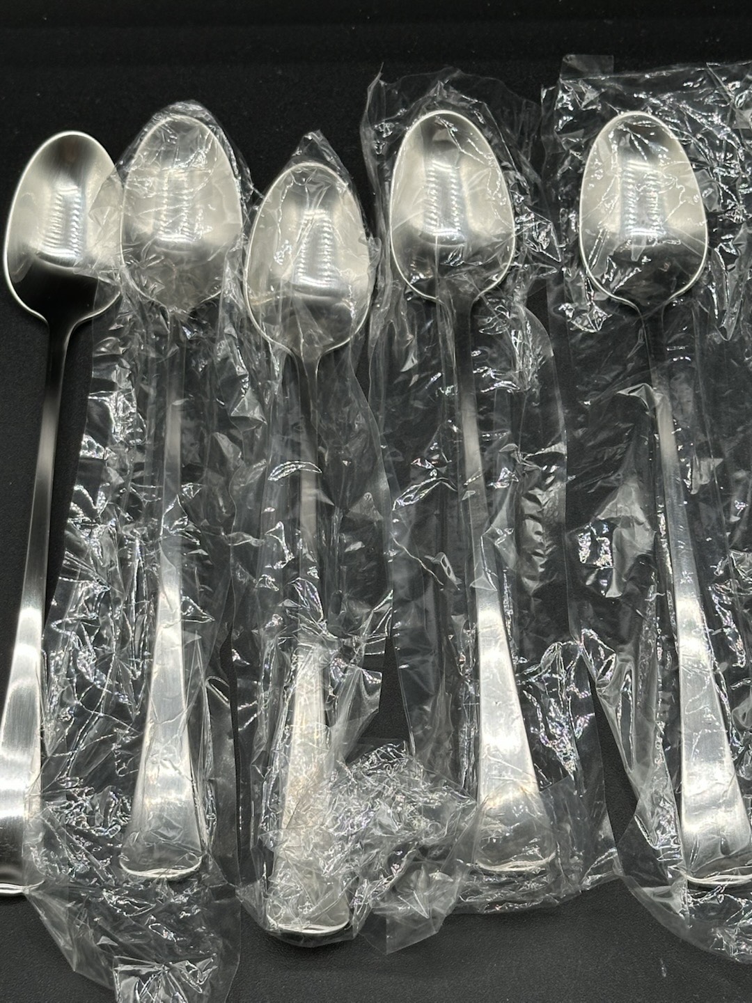 5- Oneida cygnet ice tea spoons NEW