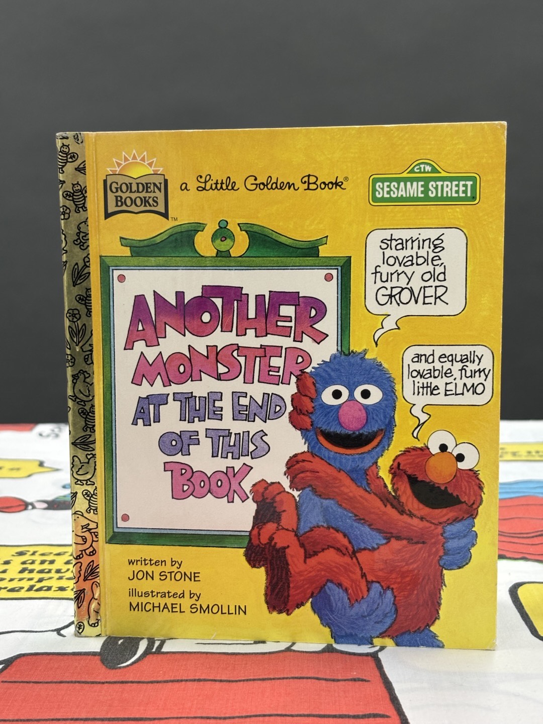 Sesame Street “Another Monster at the End of this Book” Golden Book