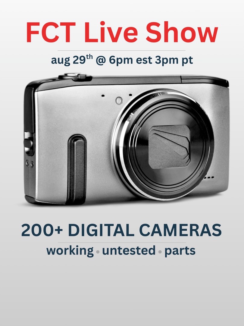 HUGE DIGITAL CAMERA SHOW 200+ Units