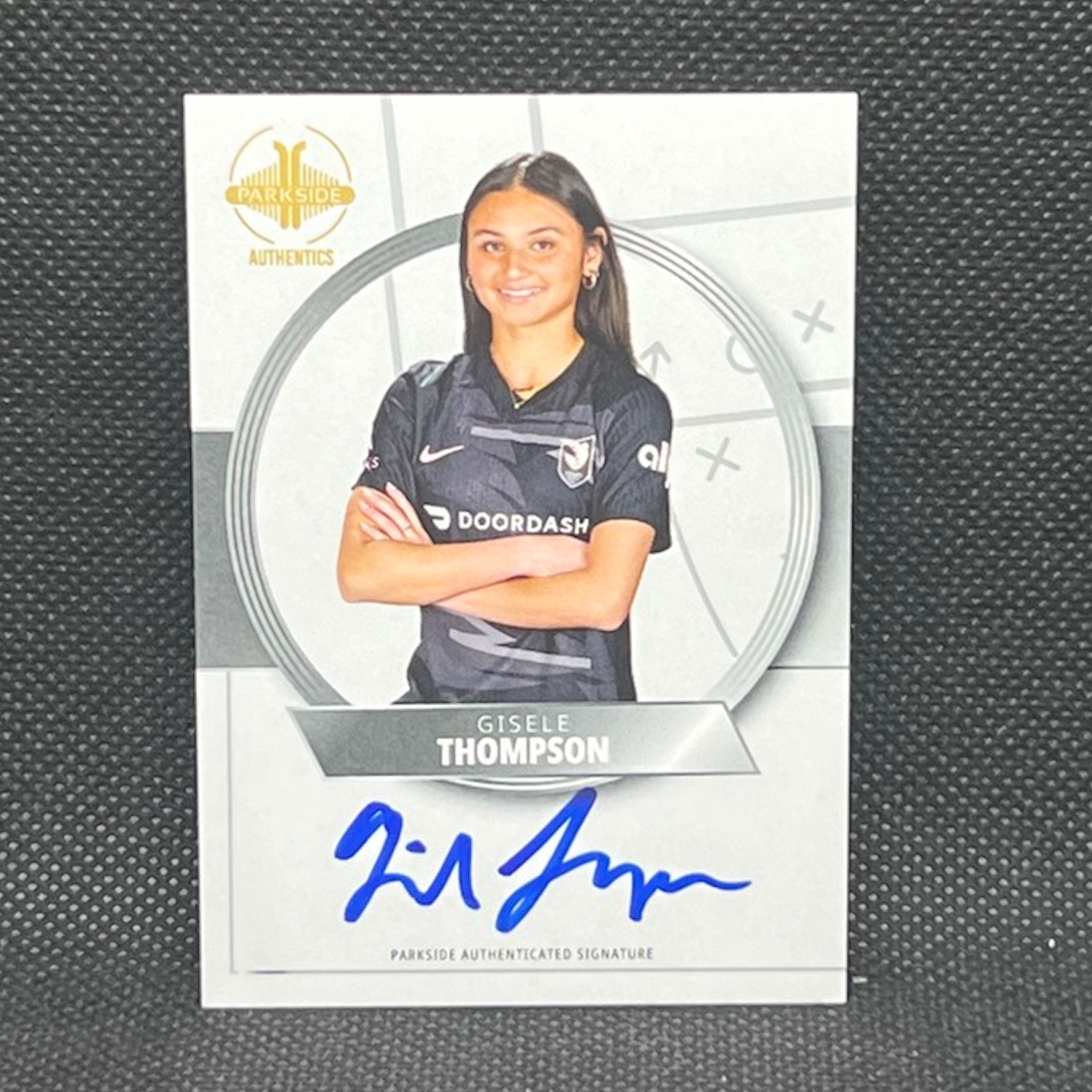 Gisele Thompson Signature Series /399 Autograph 2024 NWSL Parkside Vol ...