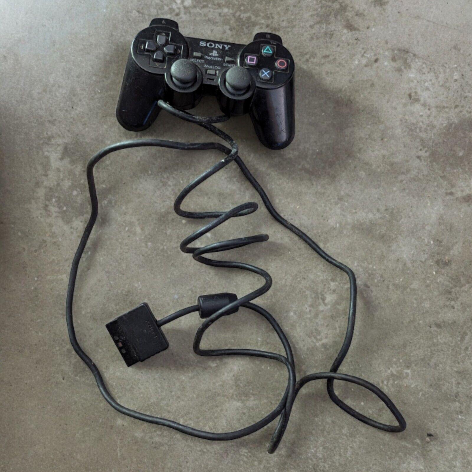 Sony PlayStation 2 PS2 Controller DualShock 2 SCPH-10010 Black Original ...