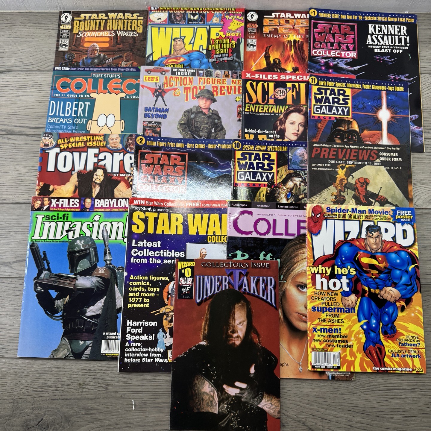 Pop Culture Magazine Lot Of 17