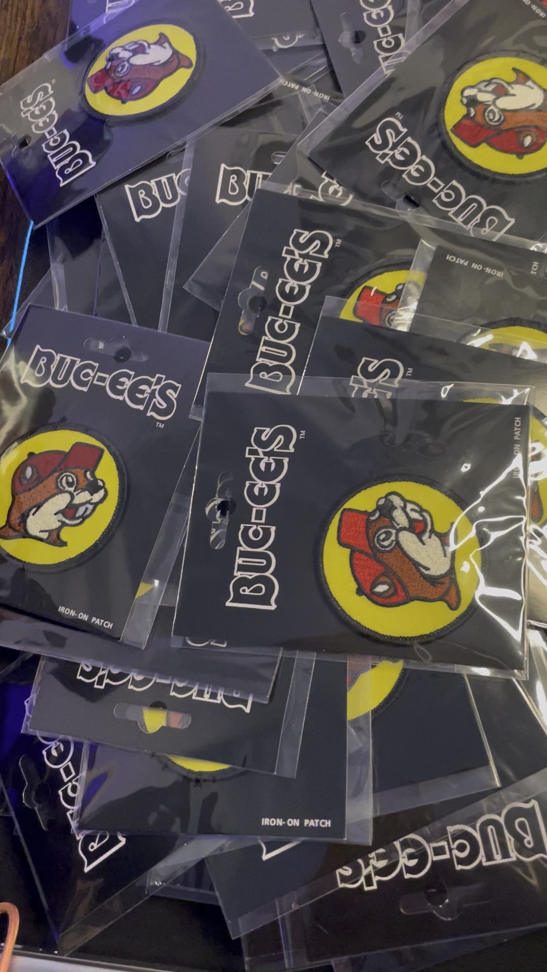 Small Lot of (40) Buc-ee’s Patches!