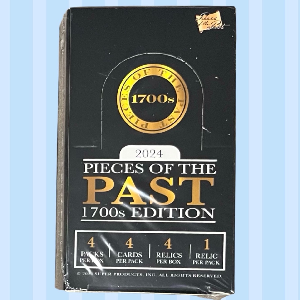 Pack From Pieces of the Past 1700’s Hobby Box - 4 Cards Per Pack ...