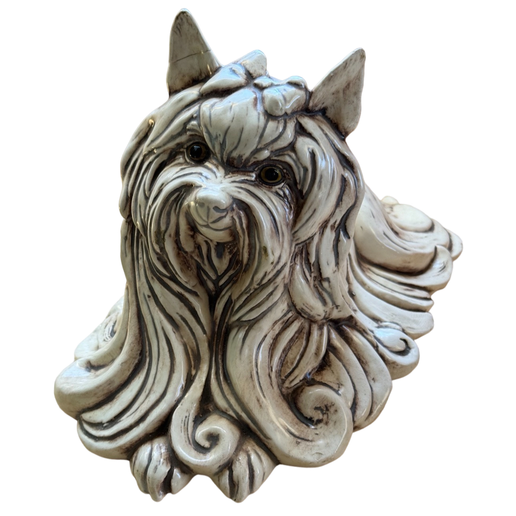 Vintage Kay Finch Yorkshire Terrier Hound dog #831 California Pottery ...