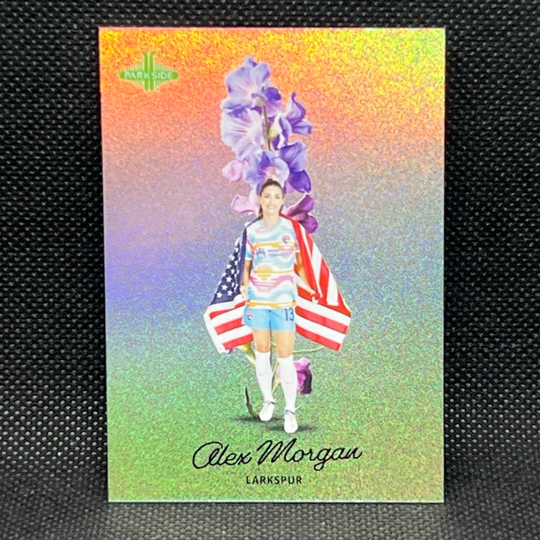 Alex Morgan 2024 Parkside Flowers /200 SD Wave Soccer Card