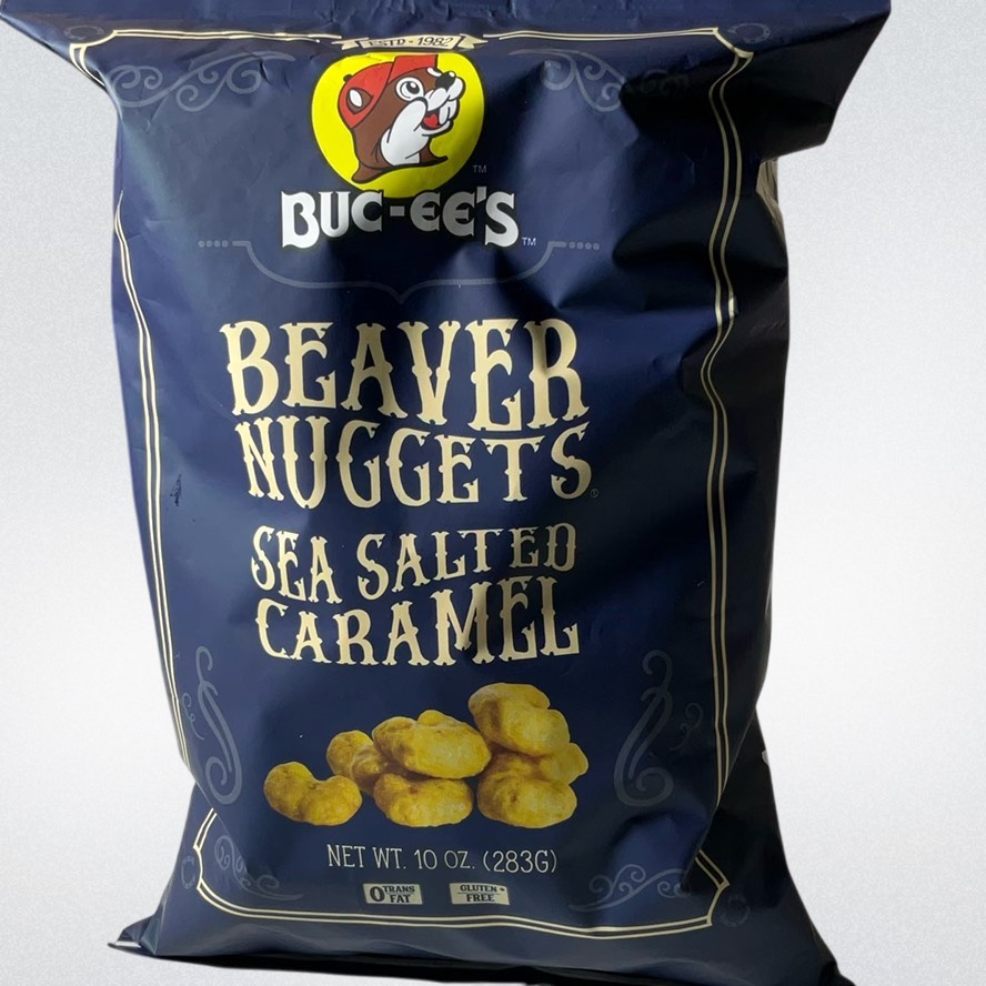 Buc-ee's Beaver Nuggets (Sea Salted Caramel) 10 OZ.