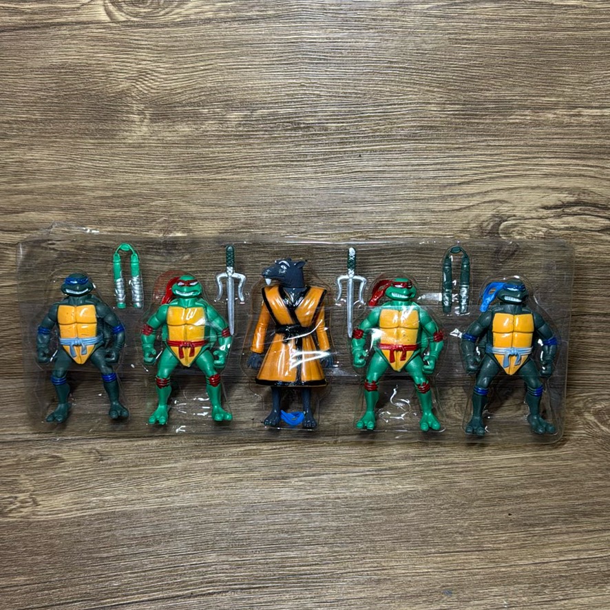 TMNT Bootleg Figure Set