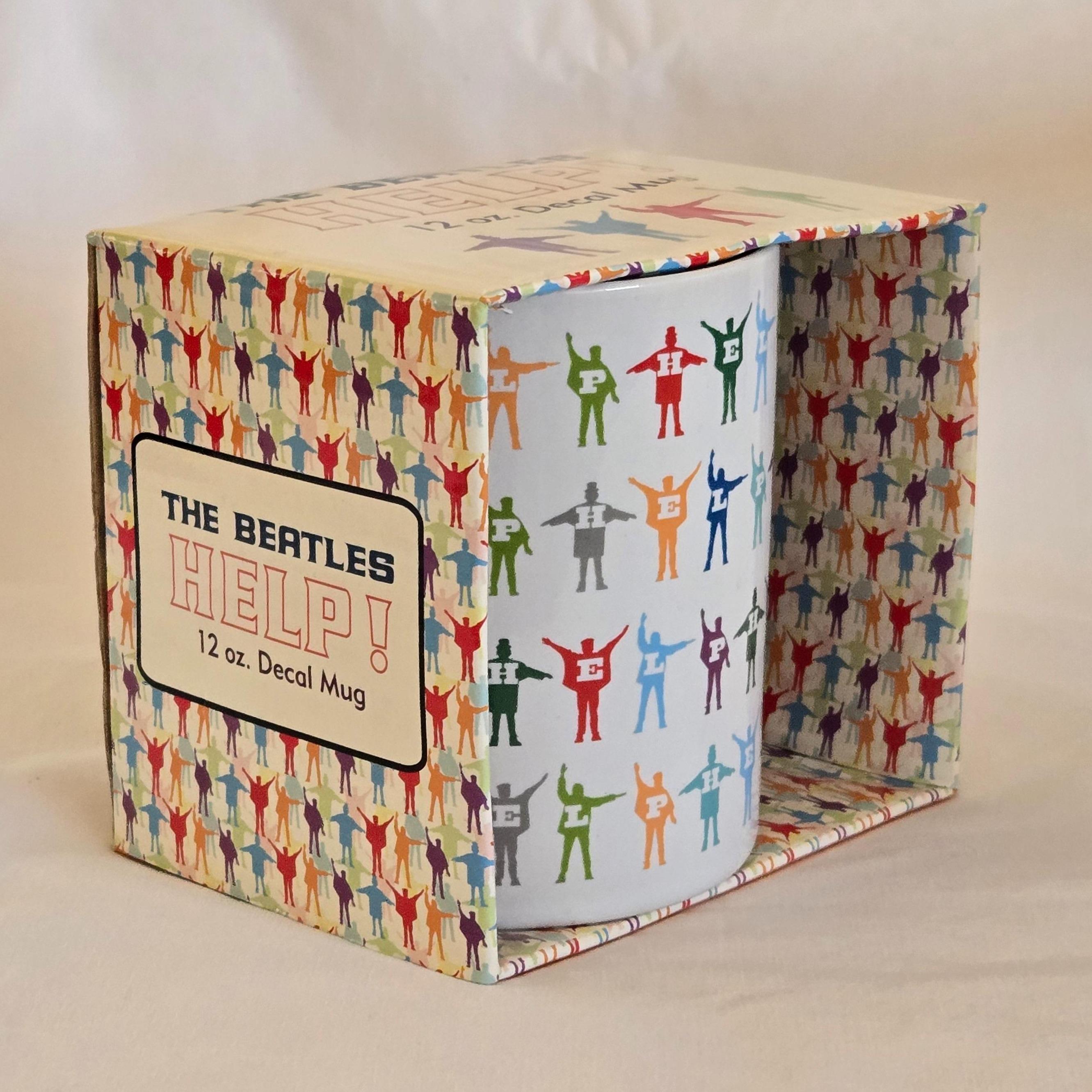 The Beatles HELP! Decal Mug 12 oz Vandor Gifts 2009 Collectible in ...