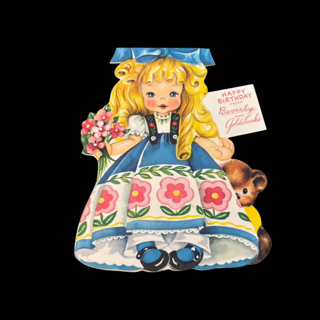 Goldilocks Fairy Tale Card