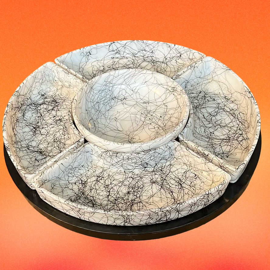 Atomic style Spaghetti String Lazy Susan