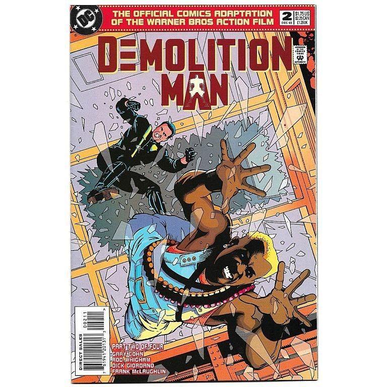 Demolition Man #2 (1993) *DC Comics / The Official Warner Bros Movie ...