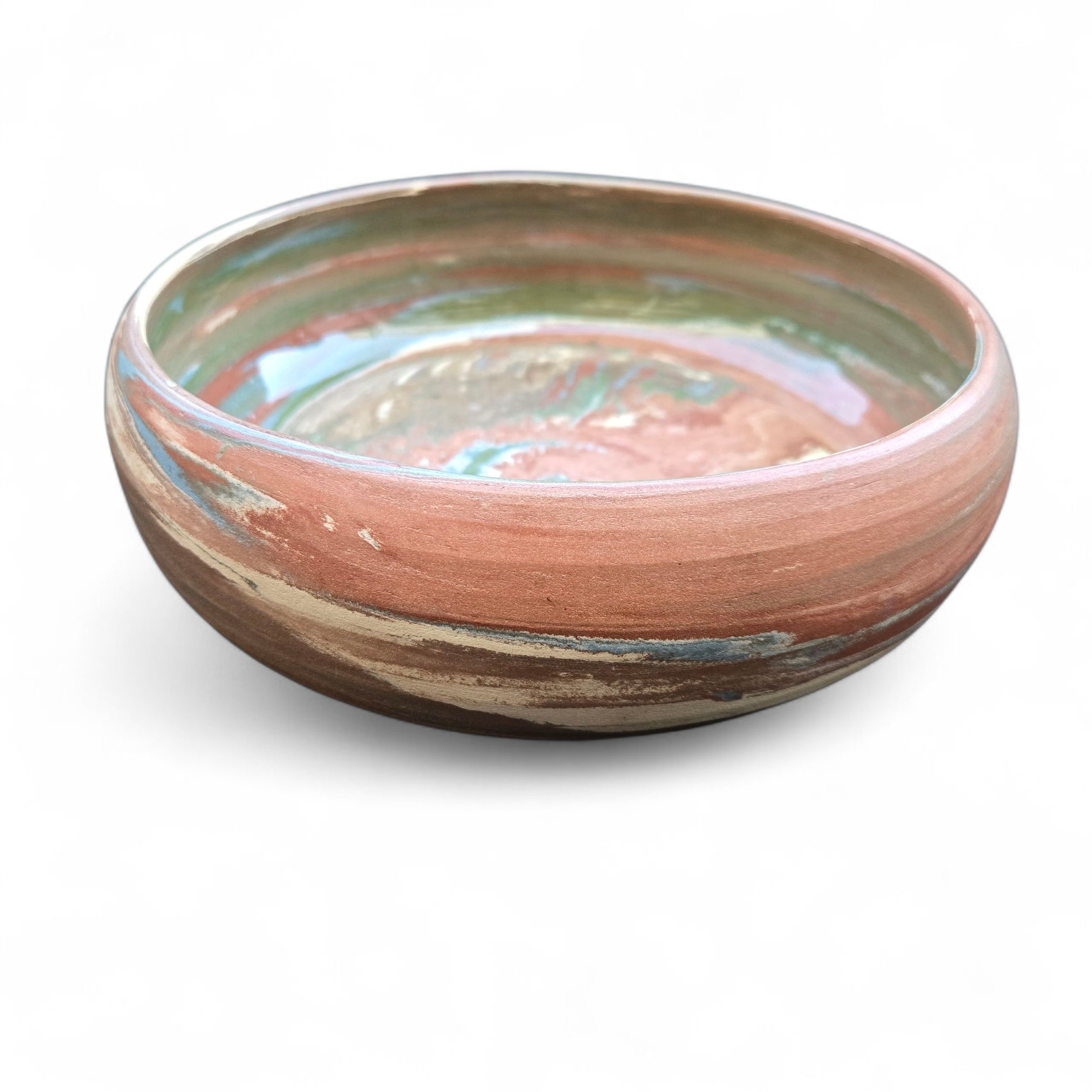 Desert Sands Pottery Swirl Pattern 8½" Diameter Approximately Boulder ...