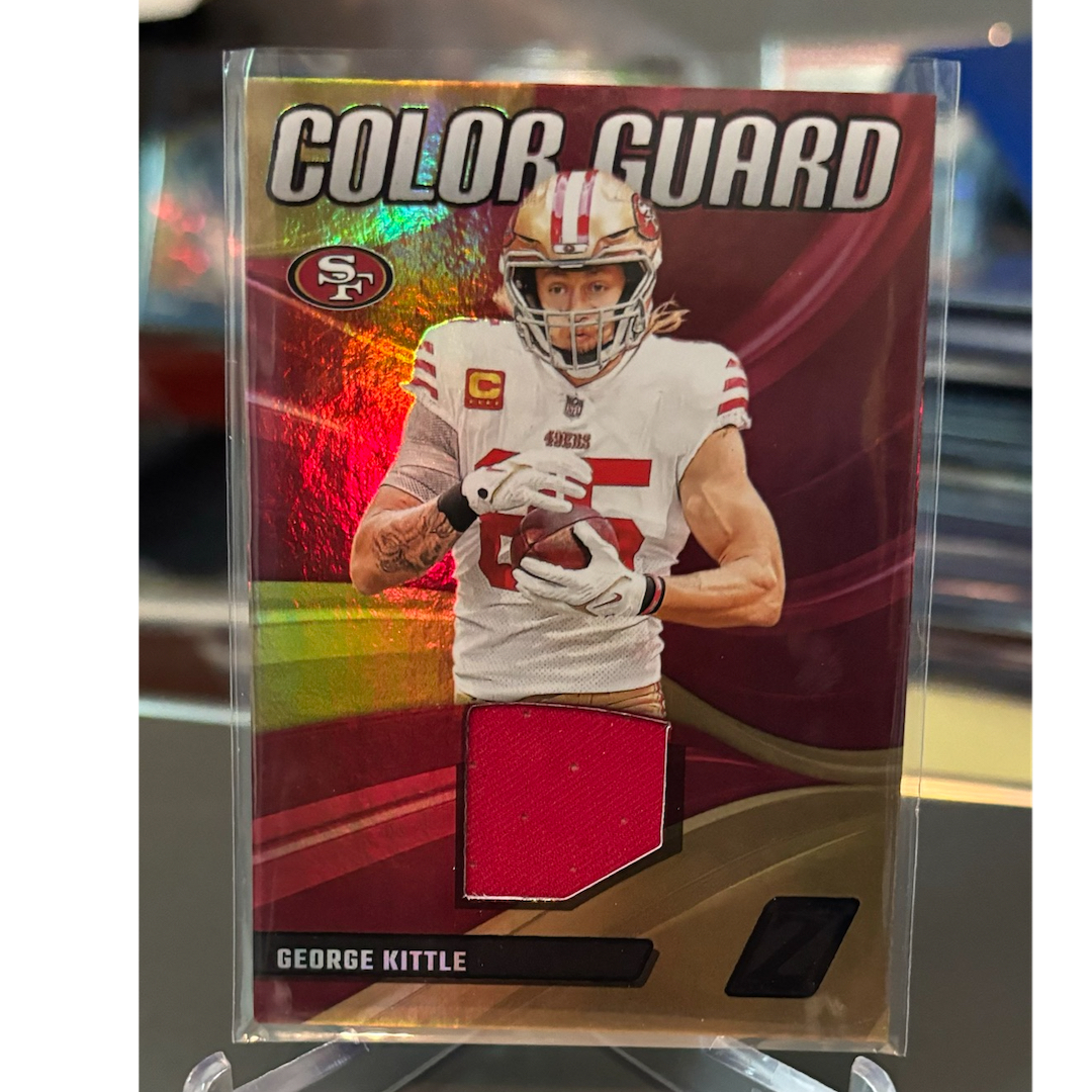 2023 Zenith Color Guard Patch George Kittle