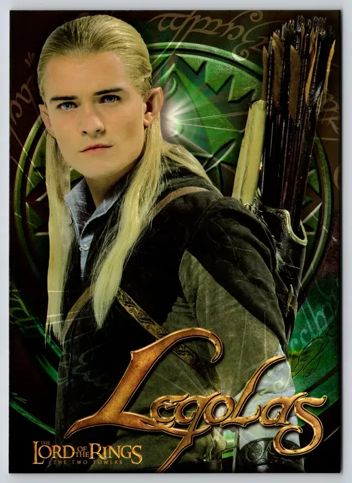 Postcard Legolas Lord of the Rings The Two Towers Middle Earth Movie ...