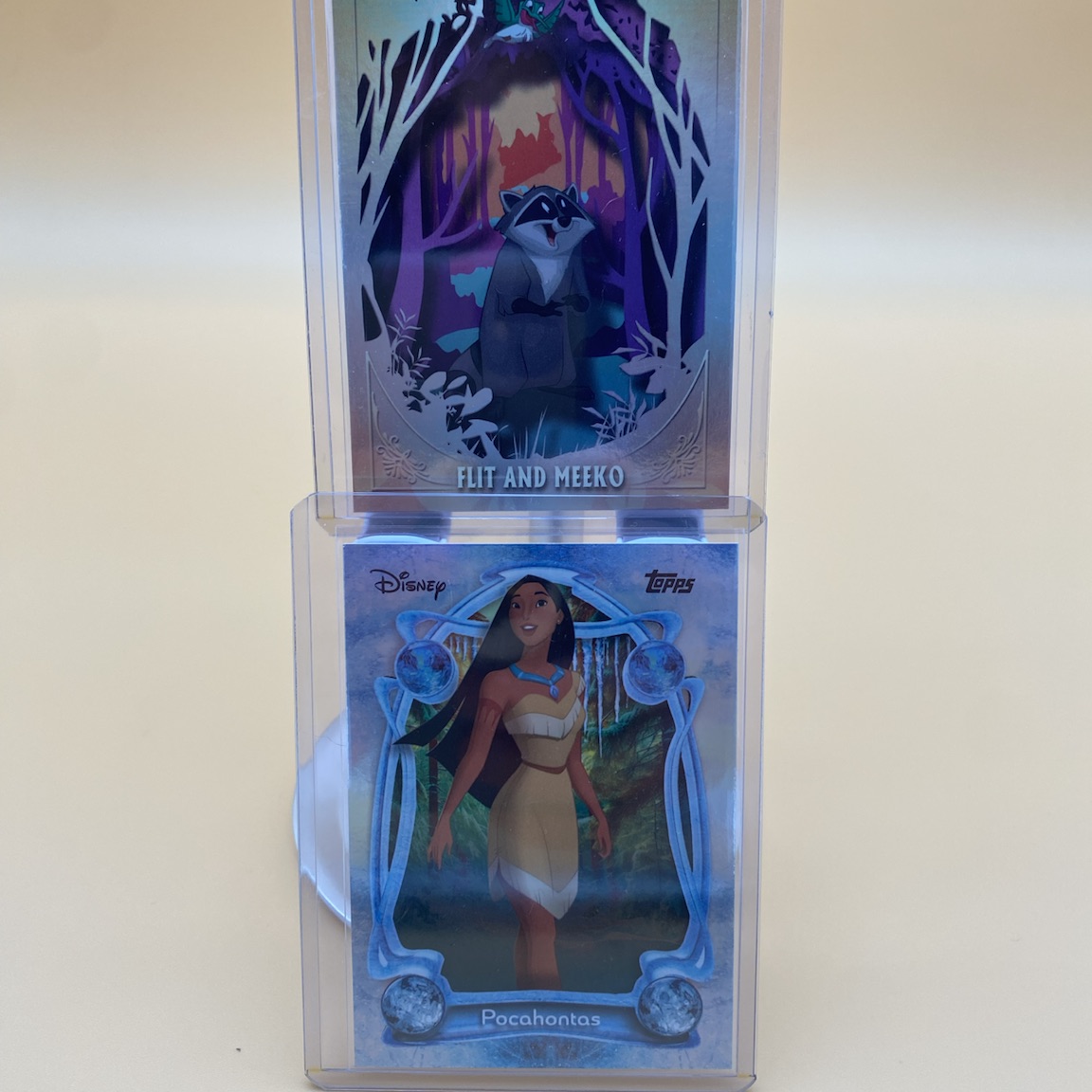 Topps 2025 Disney Wonder Pair of Trading Cards - Flit and Meeko ...
