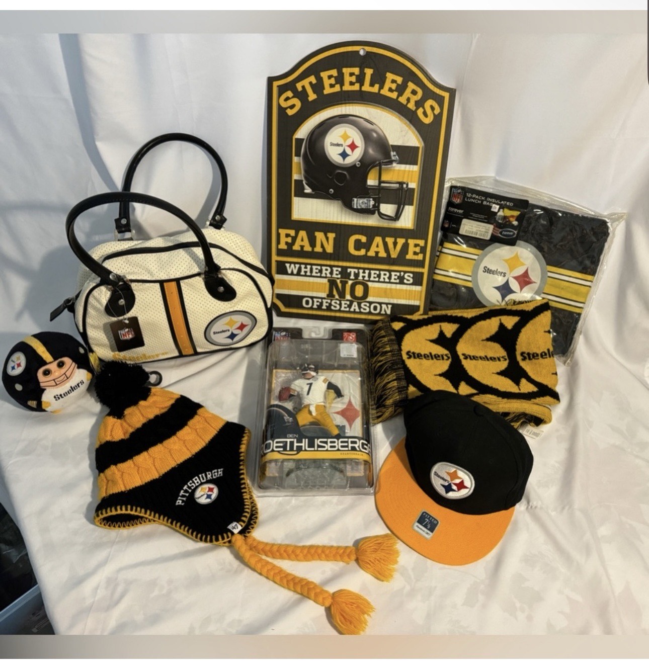 Pittsburgh Steelers 8 Piece Bundle New Official NFL Merch