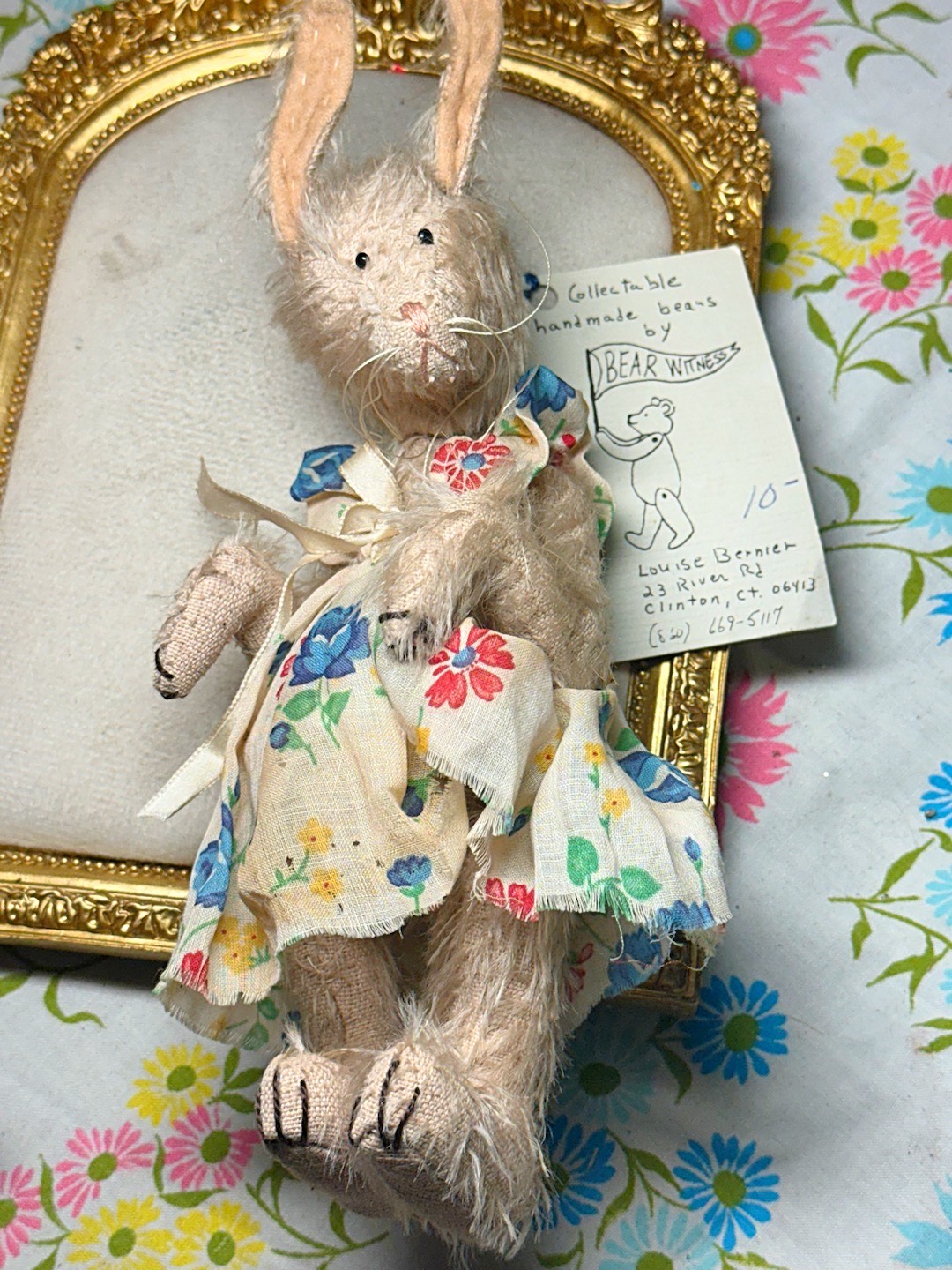 Collectible Handmade Doll By Louise Bernier