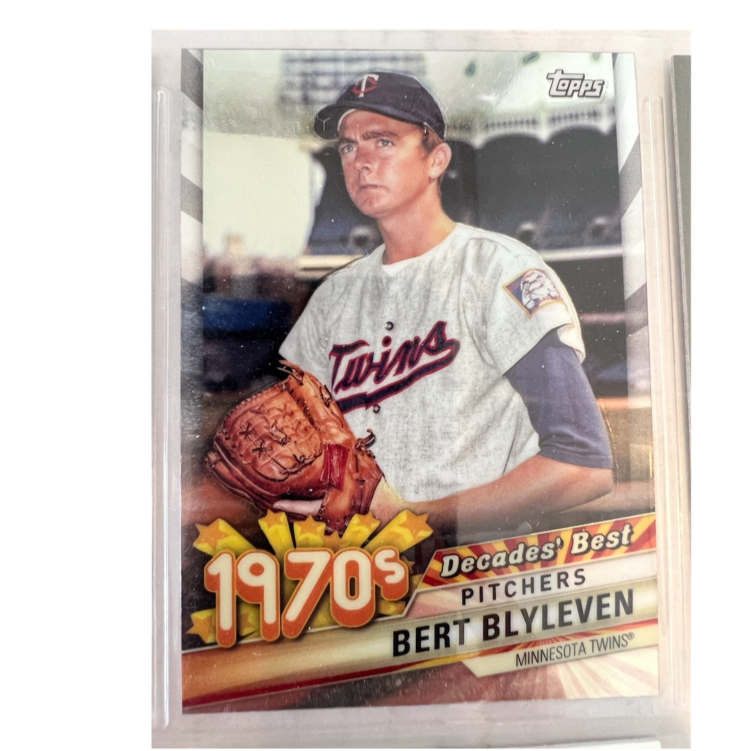 Bert Blyleven Decade’s Best Chrome Minnesota Twins