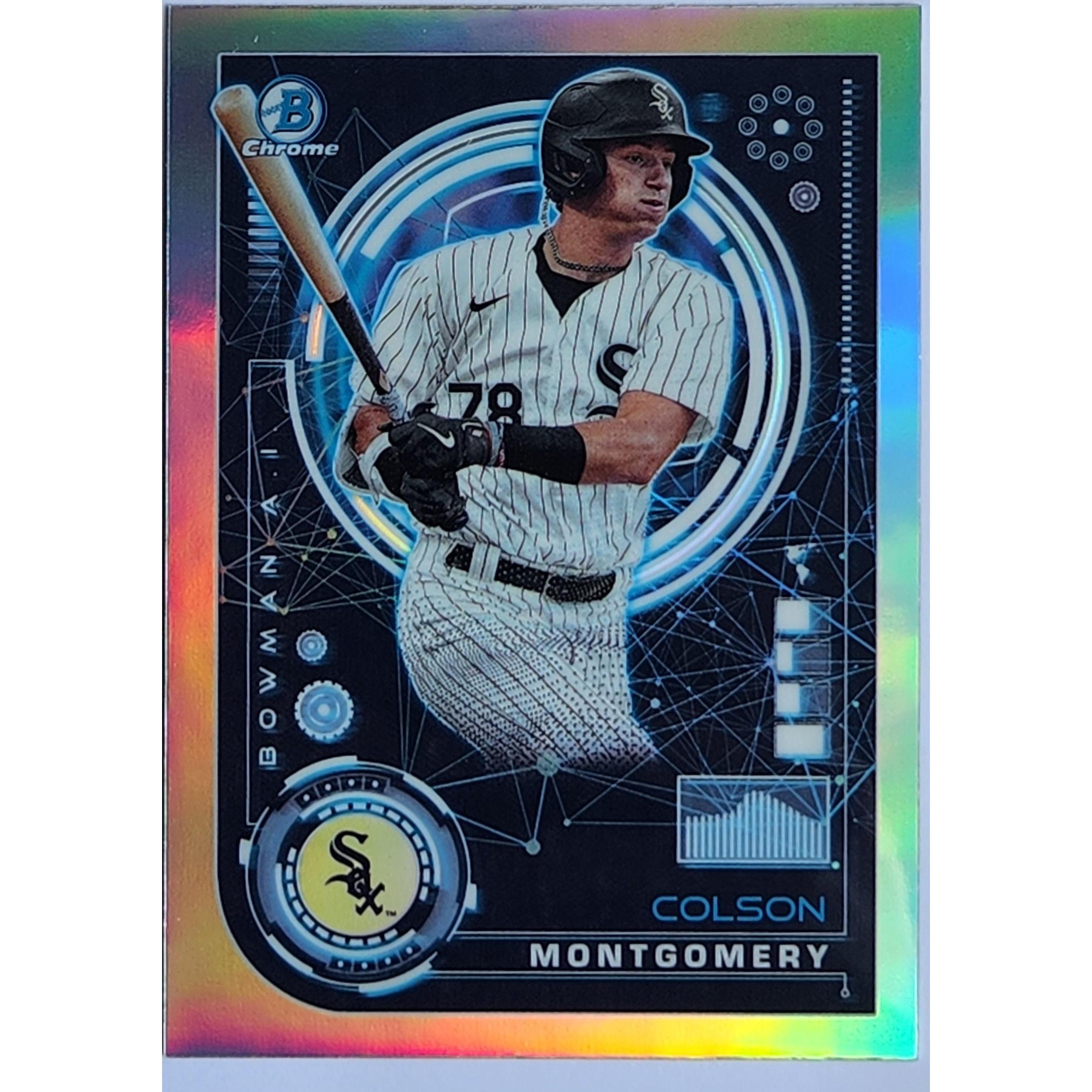 Colson Montgomery 2024 Bowman AI insert