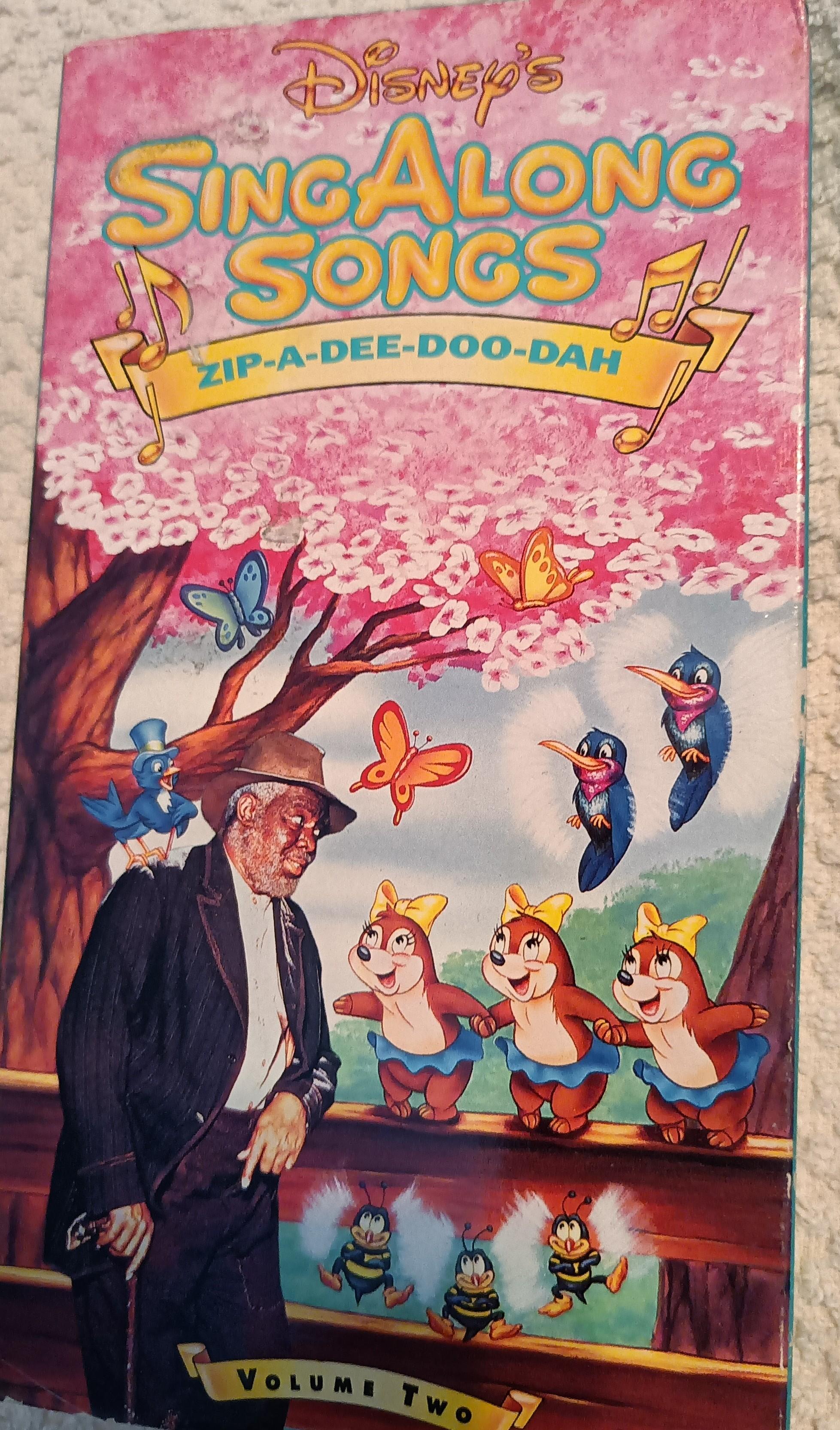 Song Of The South SONGS ONLY vhs