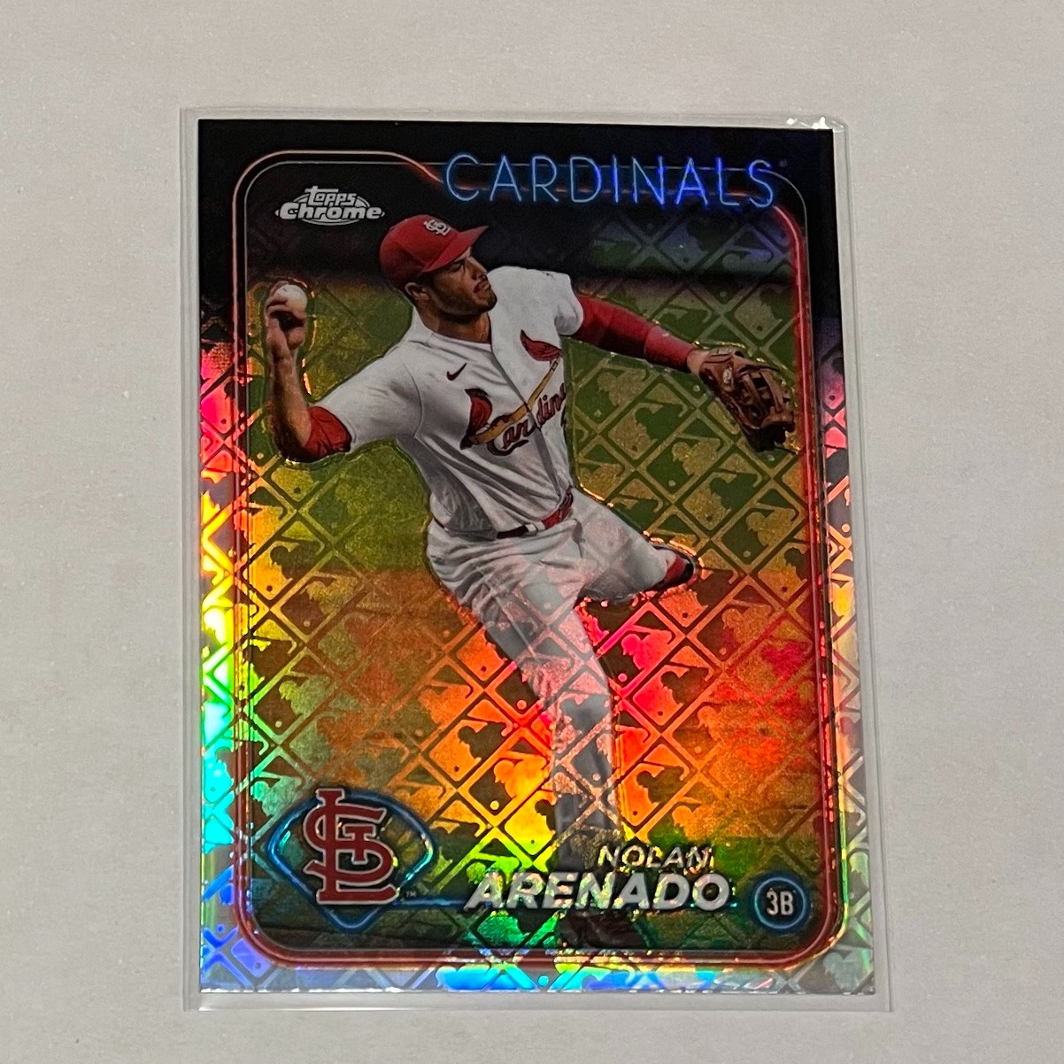 Nolan Arenado Chrome Logofractor St. Louis Cardinals