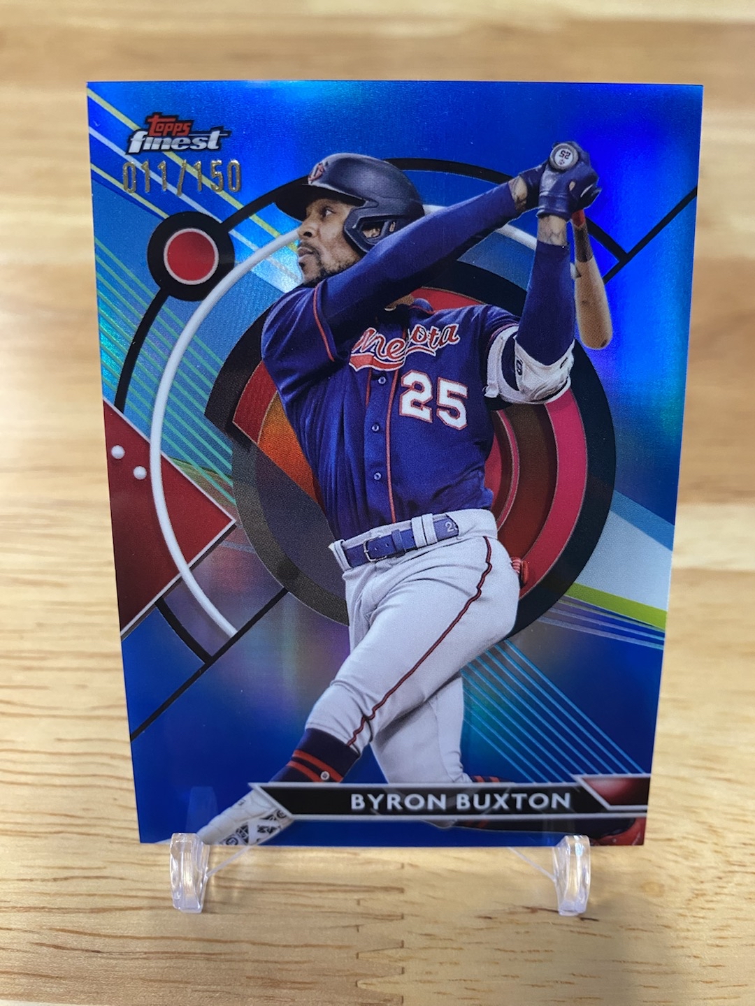 2023 Topps Finest Byron Button /150