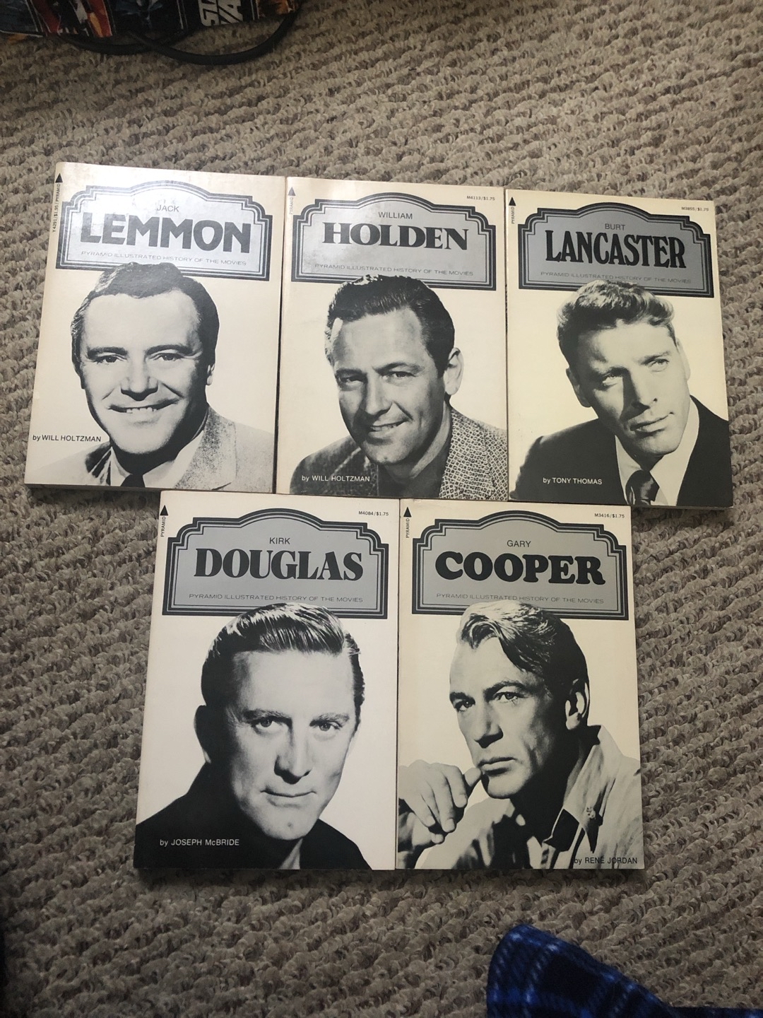 Vintage 70s Pyramid Book Lot (5) - Cooper, Douglas, Lancaster, Holden ...